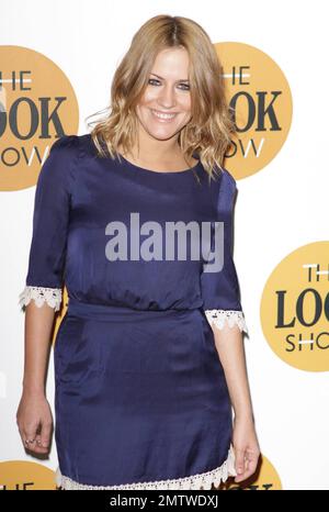 Caroline Flack poses for photographers at The LOOK Show held at the ...