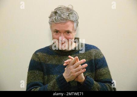 Cologne, Deutschland. 01st Feb, 2023. Actor Daniel AICHINGER plays the ...