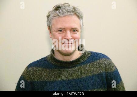 Cologne, Deutschland. 01st Feb, 2023. Actor Daniel AICHINGER plays the ...