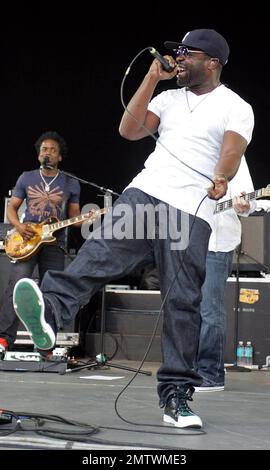 Rapper Black Thought of The Roots performs in concert at Mizner Park ...