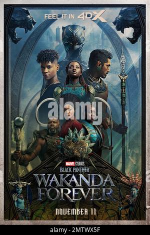 TENOCH HUERTA and LETITIA WRIGHT in BLACK PANTHER: WAKANDA FOREVER ...