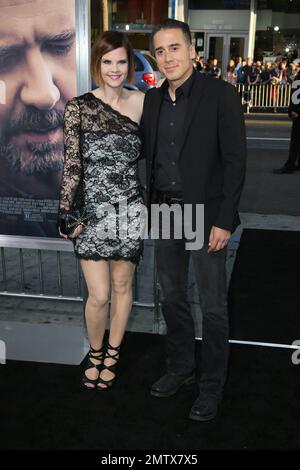 Kirk Acevedo and Kirsten Warren arrives at the premiere of The Water ...