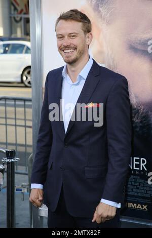 Michael Dorman arrives at the premiere of The Water Diviner directed by ...