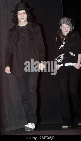 Jack and Meg White attend The White Stripes: Under Great White Northern ...