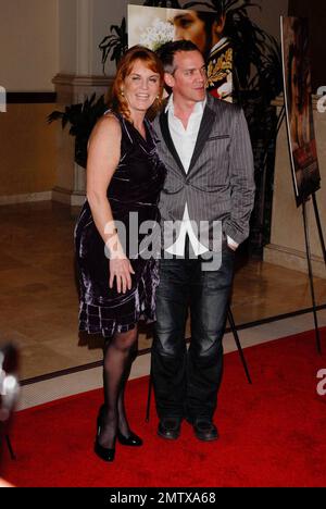 Sarah Ferguson and Jean Marc Vallee at the premiere of "The Young ...