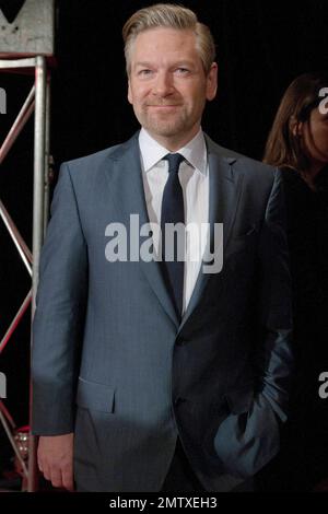 Kenneth Branagh poses for photographers at the world premiere of "Thor ...