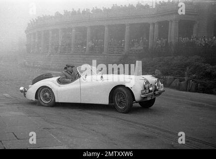 Jaguar XK120 WCN Grant Norton, 1953 RAC Rally Stock Photo - Alamy