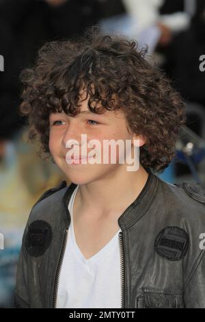 Daniel Roche attends the UK premiere of "Tintin" held at Odeon West End ...