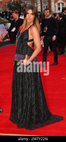 Gabriella Ellis at the premiere of "Titanic 3D" held at Royal Albert ...