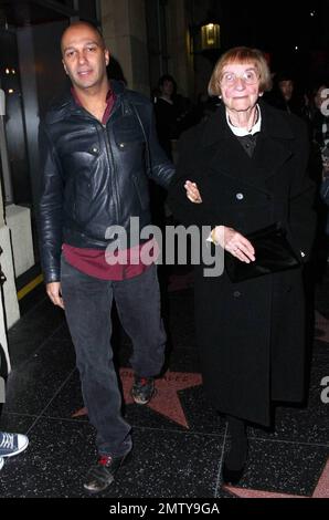 EXCLUSIVE!! Tom Morello escorts his mother Mary Morello to the first ...