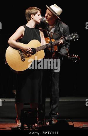 Tori Amos, Trevor Moss and Hannah Lou performing live in concert during ...