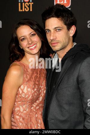 Actress Amy Acker arriving at TV Guide Magazine's Annual Hot List Party ...