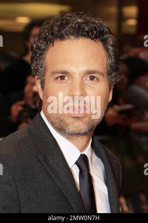 Mark Ruffalo at the "Marvel's The Avengers" premiere during the closing ...