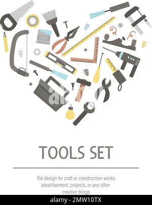 I love tools - screwdriver and wrench Stock Vector Image & Art - Alamy