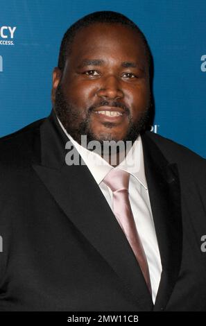 Actor Quinton Aaron arriving at the 2012 AMA After-Party hosted by ...