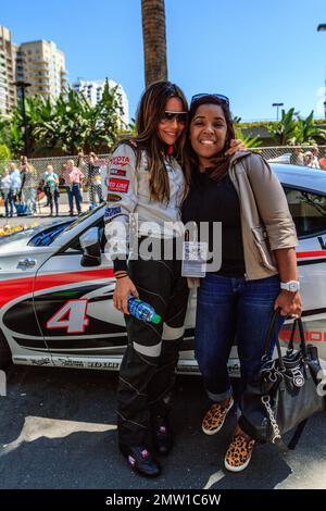American actress Vanessa Marcil at the 2014 Toyota Celebrity/PRO Race ...