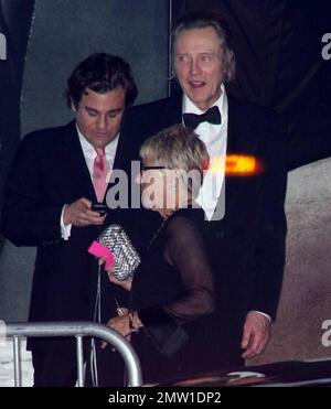 Christopher Walken attends the Vanity Fair Oscar Party. Los Angeles, Ca ...