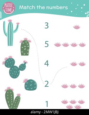 Math game worksheet, cartoon tropical chameleons, education maze ...