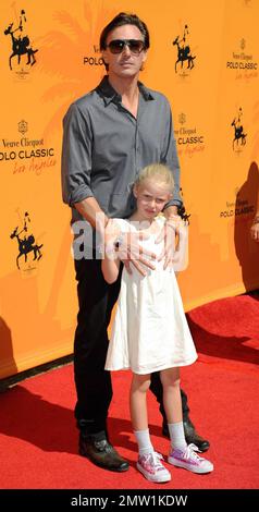 Actor Donovan Leitch and daughter Violet Jean Leitch arrive at the ...