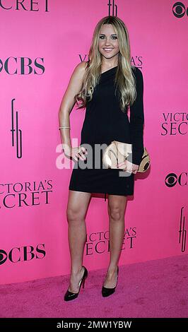 Actress Amanda Bynes appears on the Victoria's Secret Fashion Show Pink ...