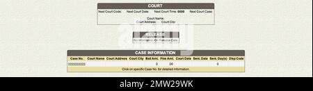 This is the booking info for Vivica A Fox. It's reported that Fox ...