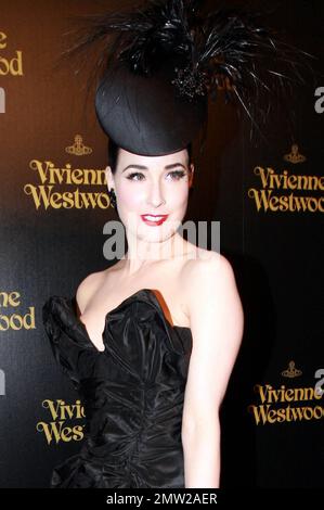 Dita Von Teese In Store Appearance to autograph her new book ...