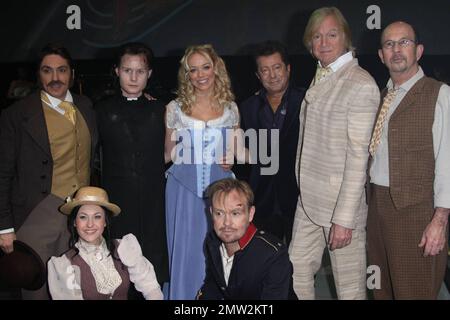 Michael Falzon during a performance of composer and producer Jeff Wayne ...