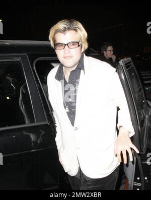 Jason Davis arrives at the Welcome Home DJ AM party at the Avalon ...
