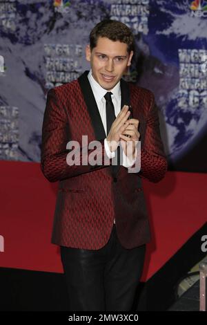 Chris Cab at The World Music Awards, Monaco, 27th May 2014 Stock Photo ...