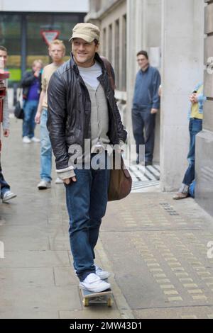 X Factor 2010 winner Matt Cardle arrives at the May Fair hotel London ...