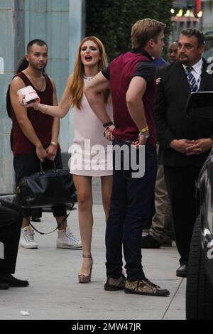 Bella Thorne and Tristan Klier arrives at the 16th Annual Young ...