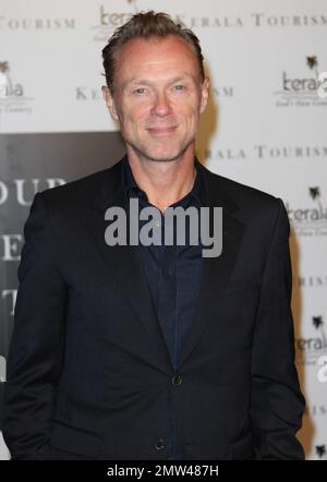 Singer Gary Kemp arrives at London's contemporary Saatchi Gallery for ...