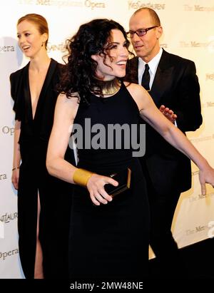 Julianna Marguiles at the Metropolitan Opera gala premiere of Rossini's ...