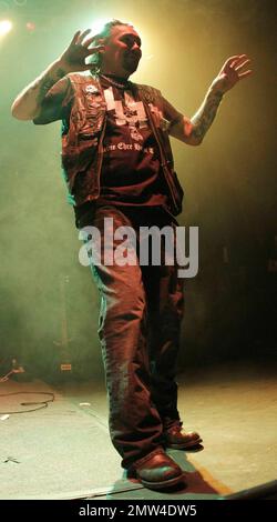 Mark Manning of Zodiac Mindwarp and the Love Reaction performs live at ...
