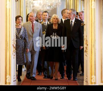 Doris Schmidauer wife of the Austrian President, Queen Mathilde of ...