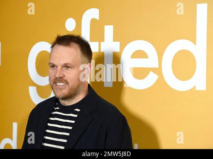 Director Marc Webb arrives at the Los Angeles premiere of "Gifted" at ...