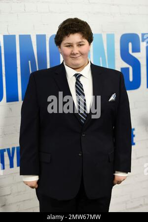 Jeremy Shinder attends the world premiere of "Going in Style" at the ...
