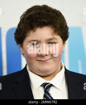 Jeremy Shinder attends the world premiere of "Going in Style" at the ...