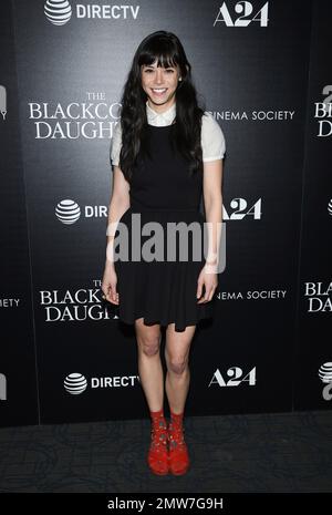 Mitzi Akaha attends a special screening of "The Blackcoat's Daughter ...