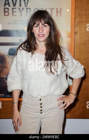 Sarah Adler attends 'Tel Aviv - Beyrouth' Paris film premiere at L'Arlequin cinema on February ...