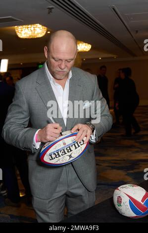 London, UK . 1 February, 2023 . Mike Tindall pictured attending the ...
