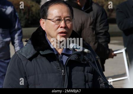The tallest building in Korea and the Han River Stock Photo - Alamy