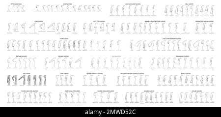 Set of Drop-shoulder sleeves clothes - long, short, 3-4, elbow length ...