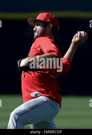 This is a 2017 photo of relief pitcher Huston Street of the Los Angeles ...