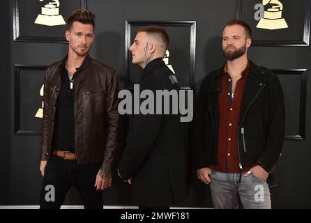 Ryan Meyer, from left, Johnny Stevens, and Rich Meyer of the musical ...