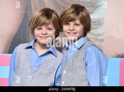 Twin brothers Nicholas Crovetti, left, and Cameron Crovetti attend the ...