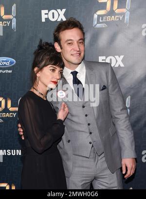 Actors Charlie Hofheimer, left, and Sheila Vand attend the season ...