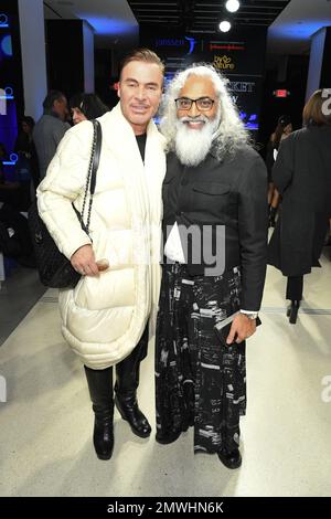 Terry Singh attends the Blue Jacket Fashion Show first annual Blue Ball ...