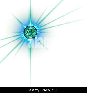 3d rendered abstract cyan blue background with square shape wallpaper ...
