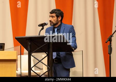 Dr. David Deutsch of the International Seminars at Yad Vashem testifies ...